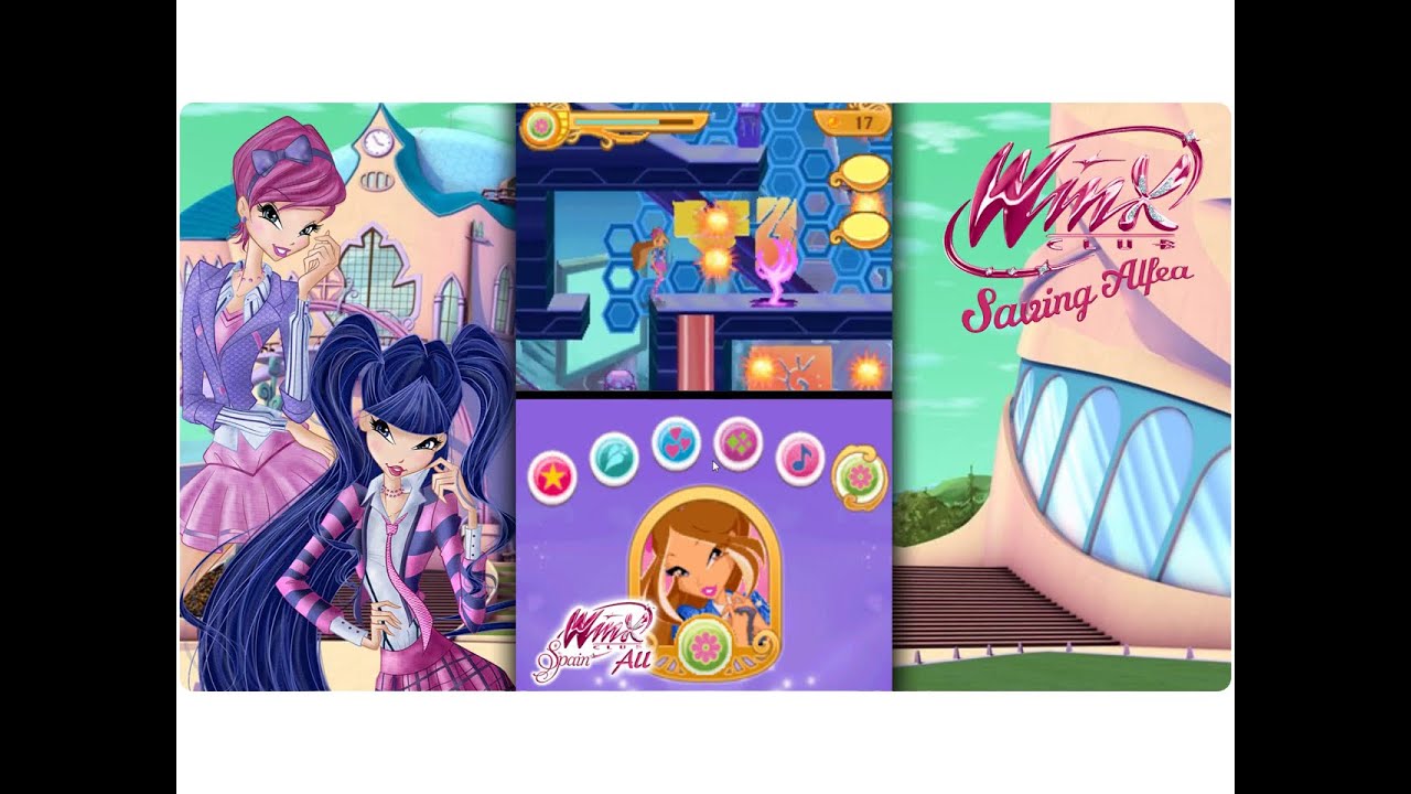 Winx Club Saving Alfea - Level 21 {All Winx School} - YouTube