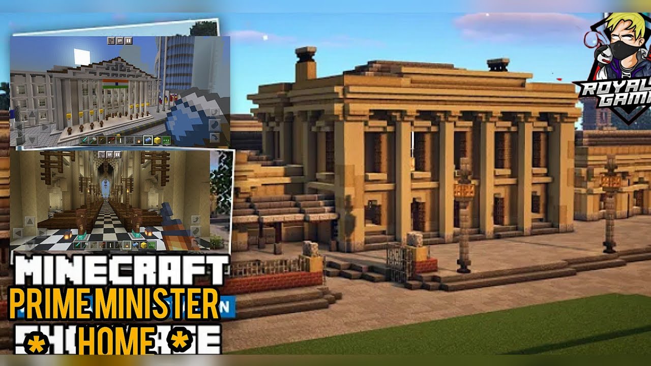 prime minister home in Minecraft🤑 - YouTube