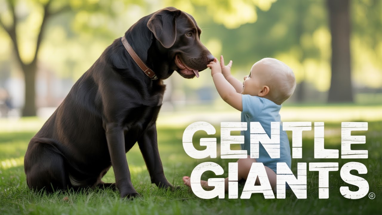 The Surprising Bond Between Labs and Babies - YouTube