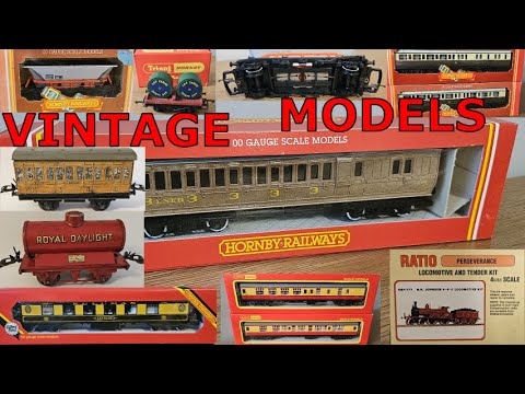 Vintage 🔥 Hornby Models Wagons Coaches & Vintage Ratio Trackside ...