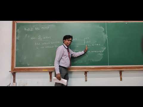 Rayleigh Ritz Method - YouTube