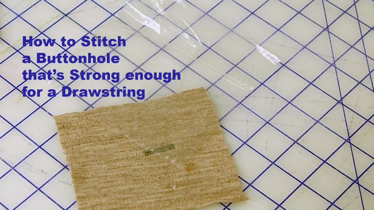 J Stern Designs l How to Stitch a Buttonhole that's Fit for a ...