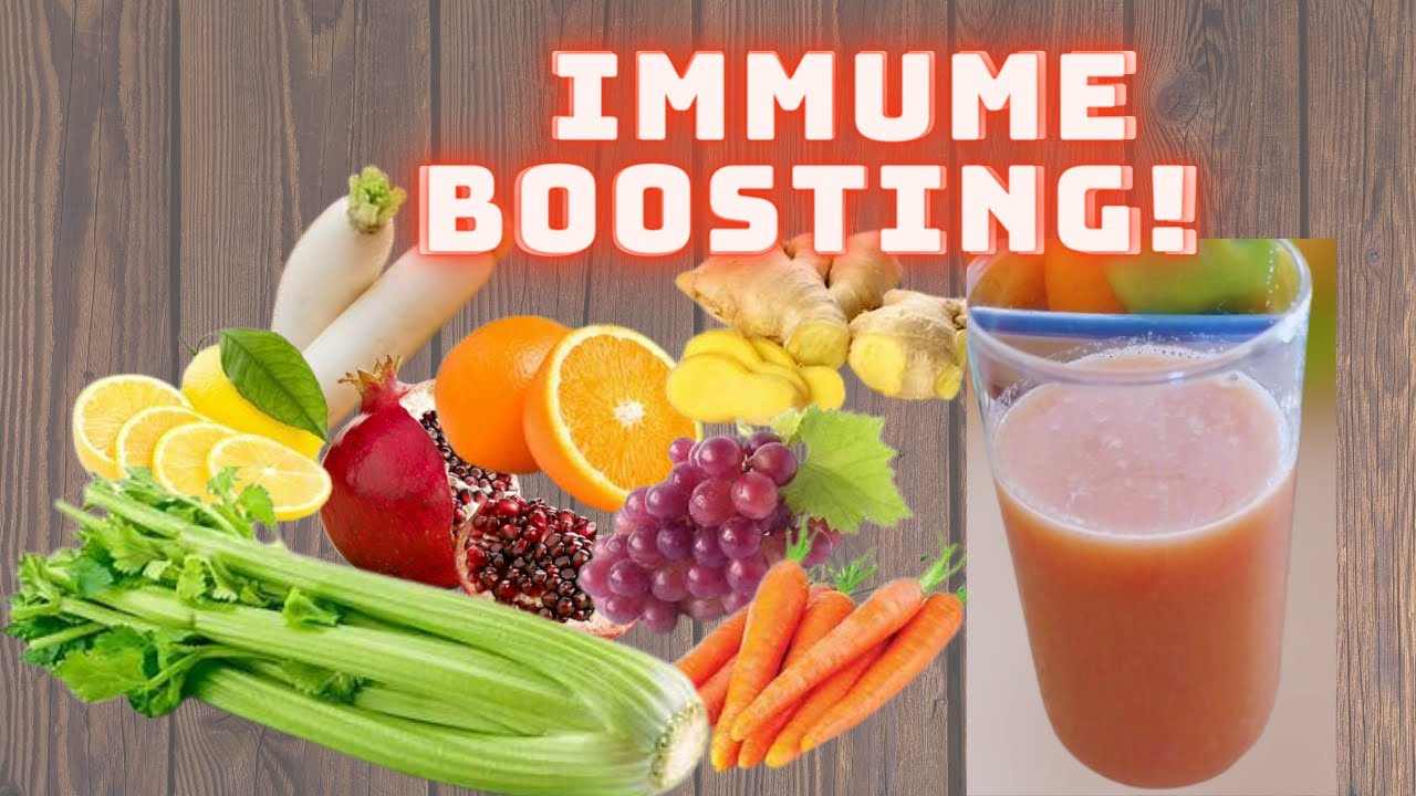 Immune Boosing Nutritional Juice/athomewithedenvlog - YouTube