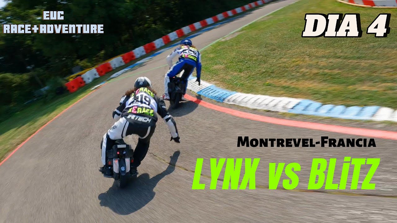 Leaperkim Lynx vs Begode Blitz en el Circuito de Montrevel 🇫🇷 | EUC ...