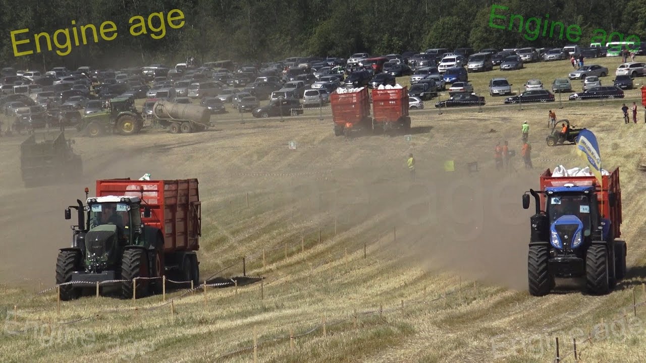 Fendt vs New Holland | Tractor Show || Tractor Drag Race 2016 - YouTube