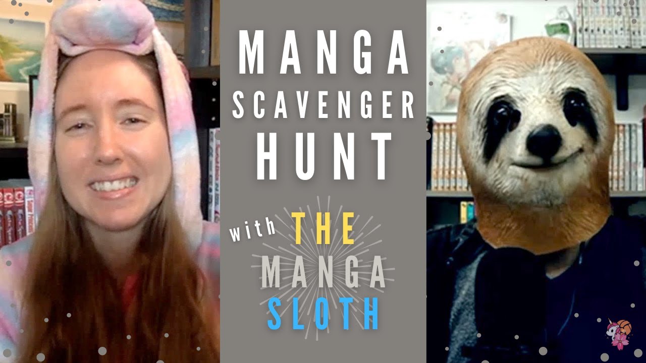 Manga Scavenger Hunt with The Manga Sloth! - YouTube