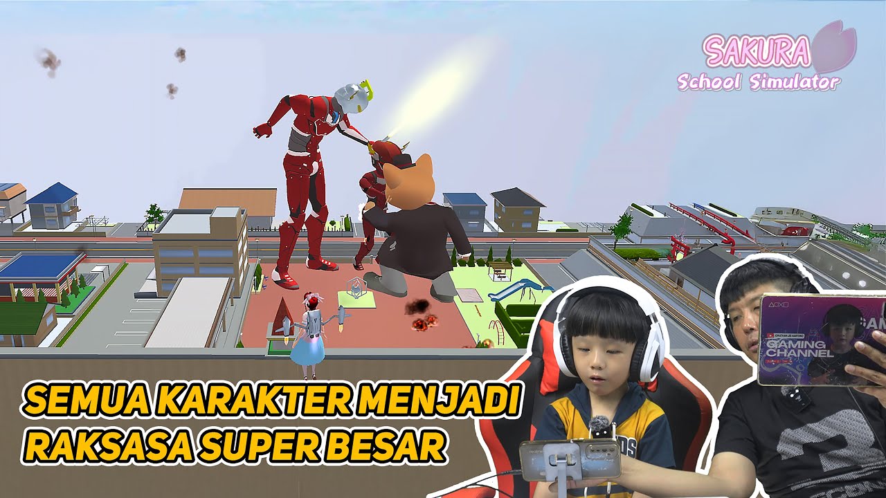tutorial semua karakter game sakura menjadi sangat besar sekali ...