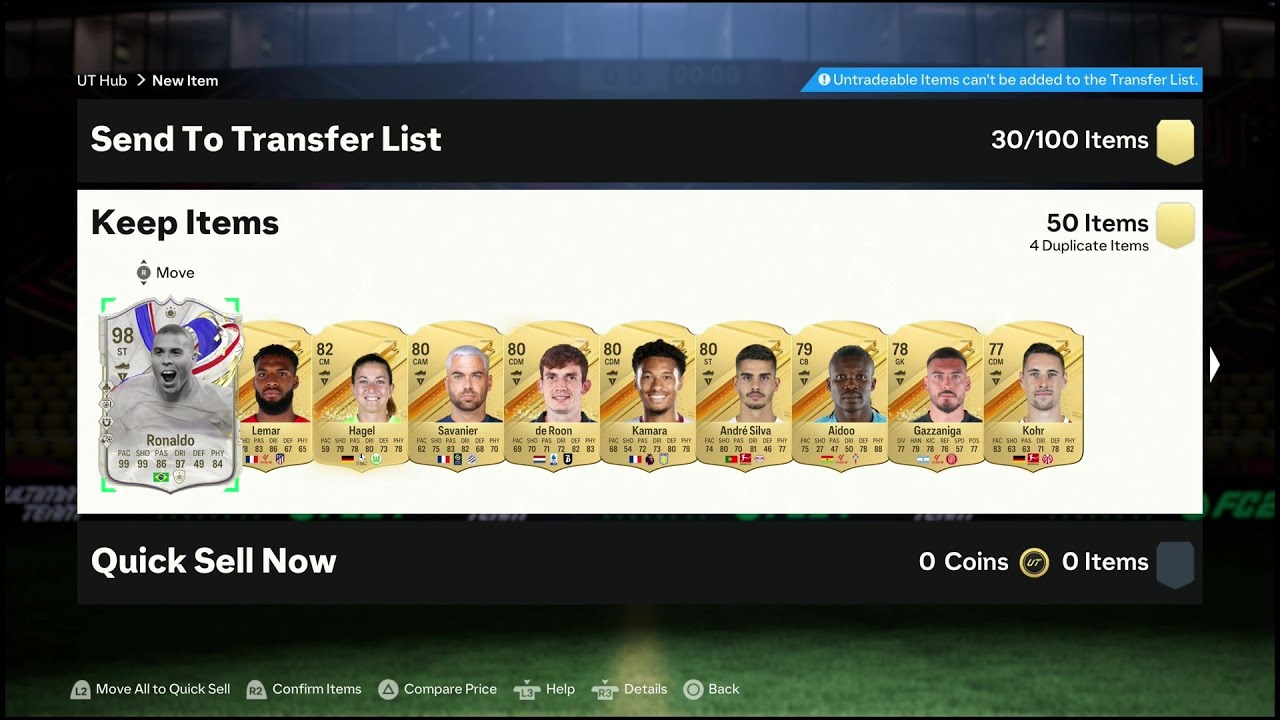 OMG🔥 I just Packed GOTG R9 Ronaldo from 89 Exchange - FC 24 Ultimate ...