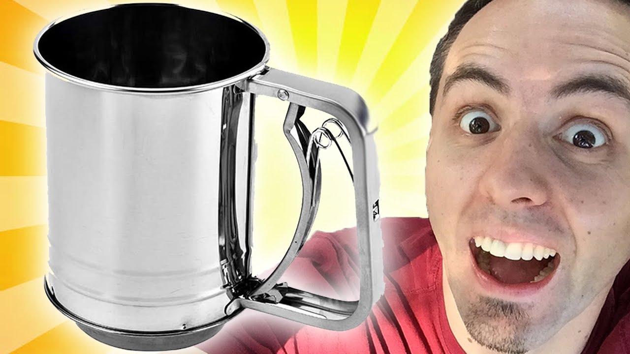 Best Flour Sifter? | Snowyee Flour Sieve / Baking Sifter Unboxing ...