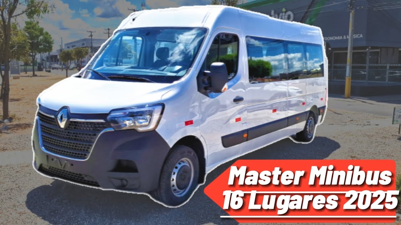 Renault Master Minibus 16 lugares 2.3 Turbo Diesel de 136 cv 2025 ...