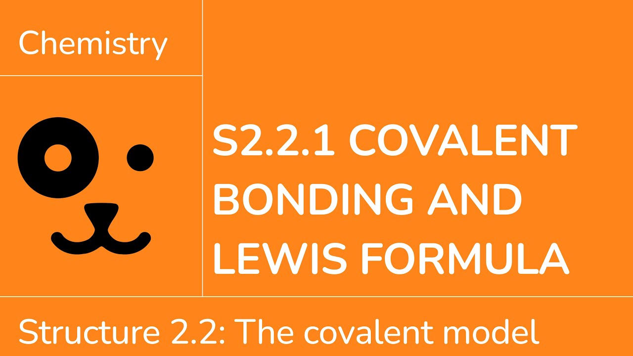 Structure 2.2.1 Covalent Bonding and Lewis Formula [IB Chemistry SL/HL ...