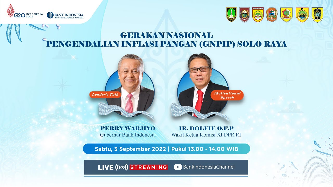 [LIVE STREAMING] Gerakan Nasional Pengendalian Inflasi Pangan (GNPIP ...