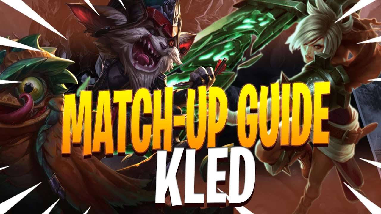 RIVEN ADVANCED MATCHUP GUIDE AGAINST KLED - League of Legends Season 10 ...