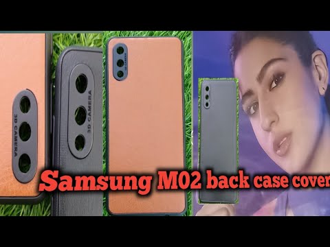Samsung M02 case | galaxy M02 back case cover - YouTube