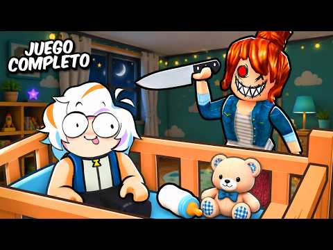 UNA NIÑERA MALVADA NOS ADOPTA COMPLETO (ADOPTION STORY ROBLOX)