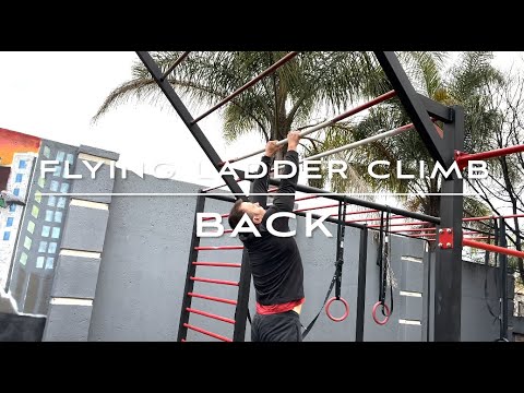Flying ladder climb
