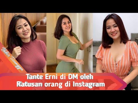 Tante Erni, Tante Pemersatu Bangsa Terima Ratusan DM di Instagram.