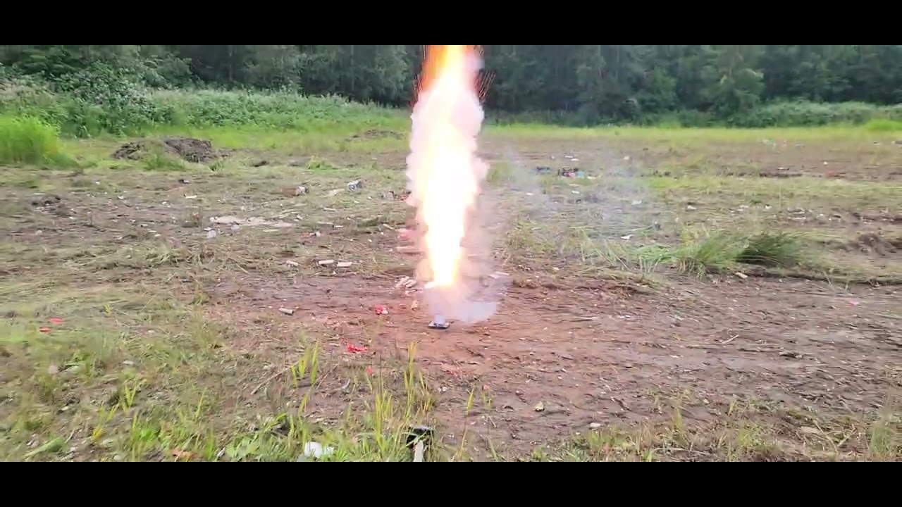 Jump Master Parachute By Brothers Pyrotechnics - YouTube