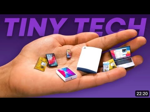 Buying the worlds tiniest tiny tech (IT ACTUALLY WORKS!) - YouTube