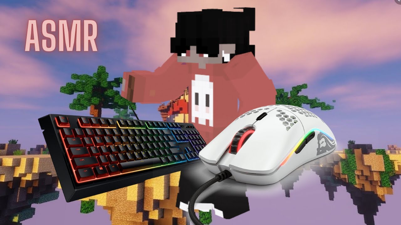 Keyboard & Mouse ASMR w/ Lo-fi beats - YouTube