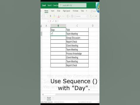 Smart Serial Number Generation in Excel with Formulas (Part 1) | Excel Short Tutorial - YouTube