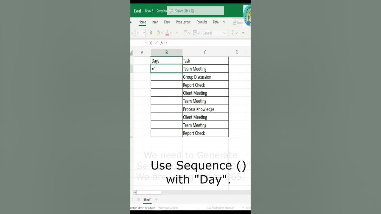 Smart Serial Number Generation in Excel with Formulas (Part 1) | Excel ...