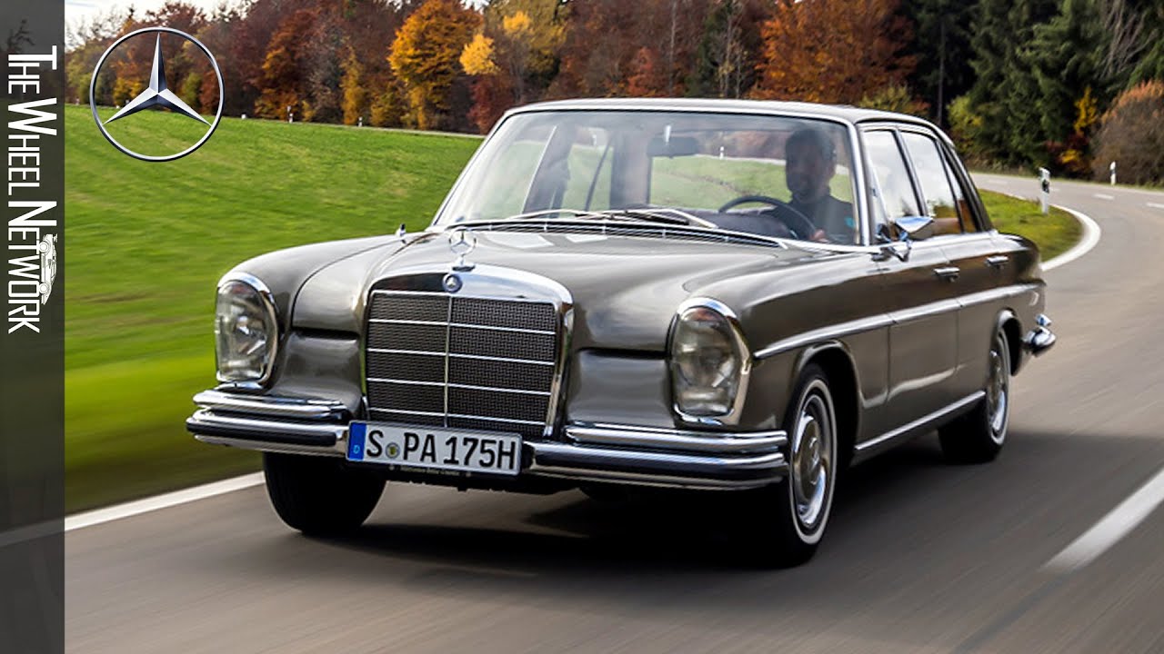 1965 Mercedes-Benz 250 SE (W108 pre S-Class) – Driving, Interior ...