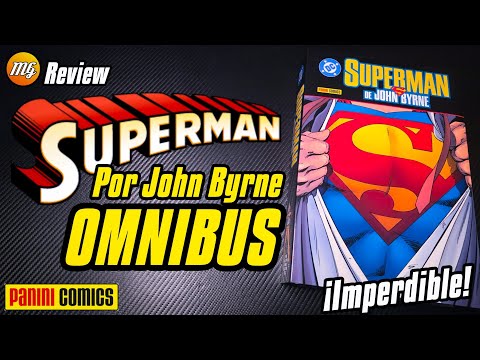 🤩🔥¡Por fin llega el Omnibus de Superman por John Byrne! Gracias Panini Cómics México. ¡Imperdible!