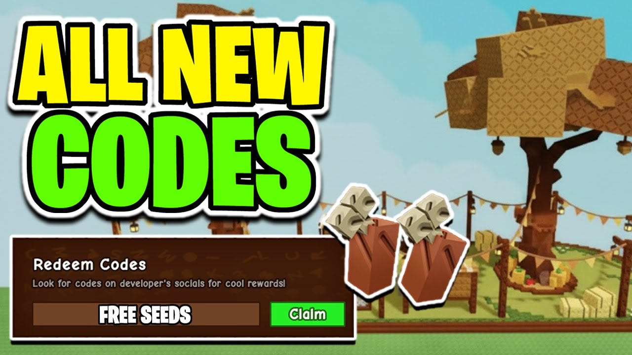 Testing ALL NEW Working CODES For FALL MARKET UPDATE! GROW A GARDEN ...