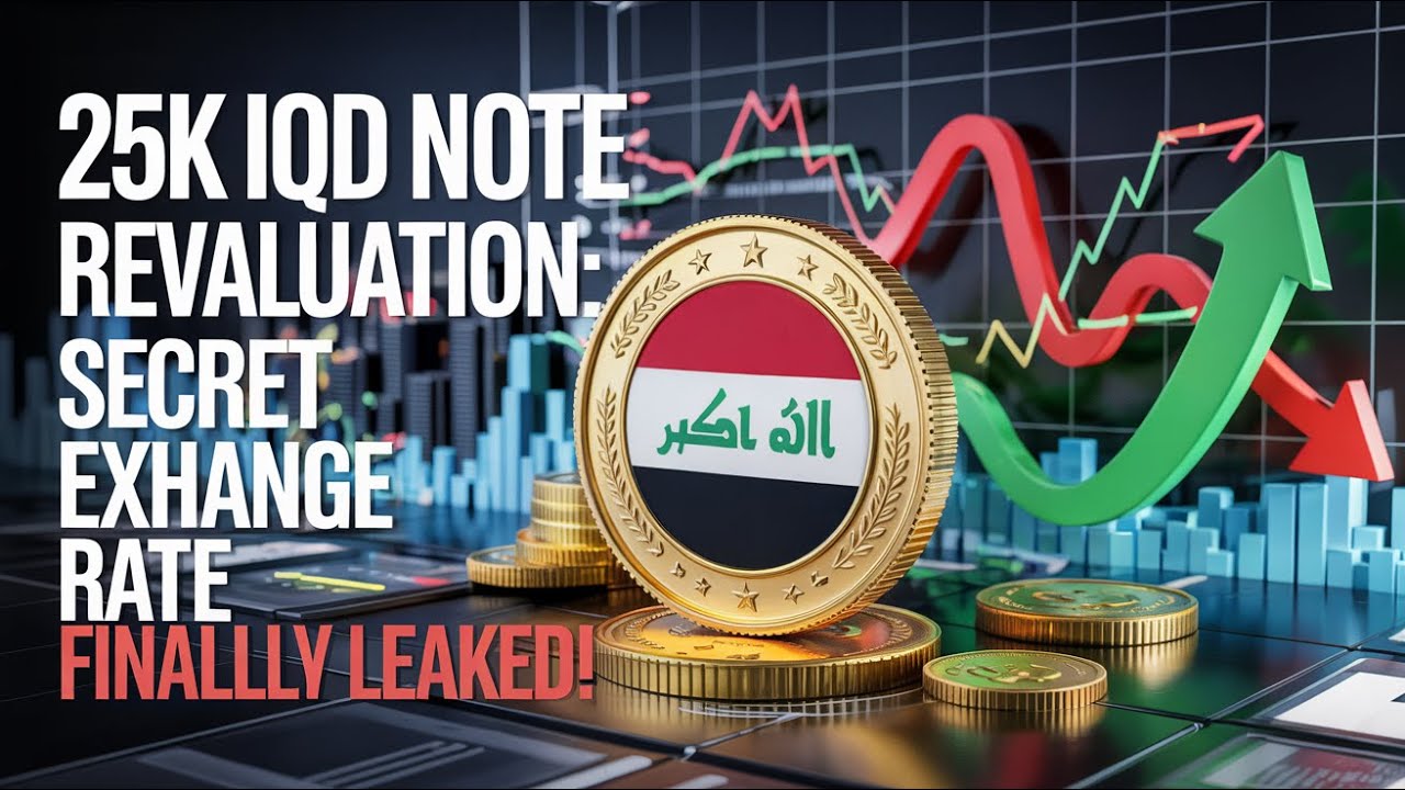25K IQD Note REVALUATION: Secret Exchange Rate Finally Leaked! 📈💵 Iraqi ...