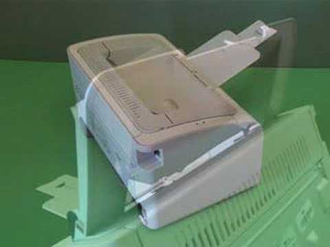 HP LaserJet P1005 - YouTube