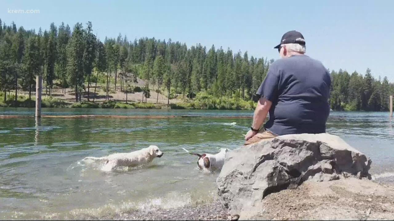 Atlas Waterfront dog park opens in Coeur d'Alene - YouTube