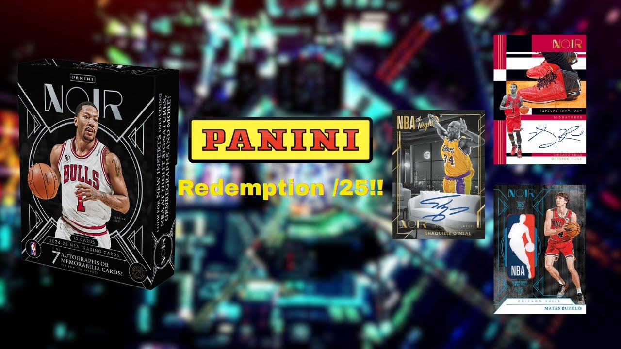 2024-25 NBA Noir Opening (INSANE REDEMPTION /25!!!) - YouTube