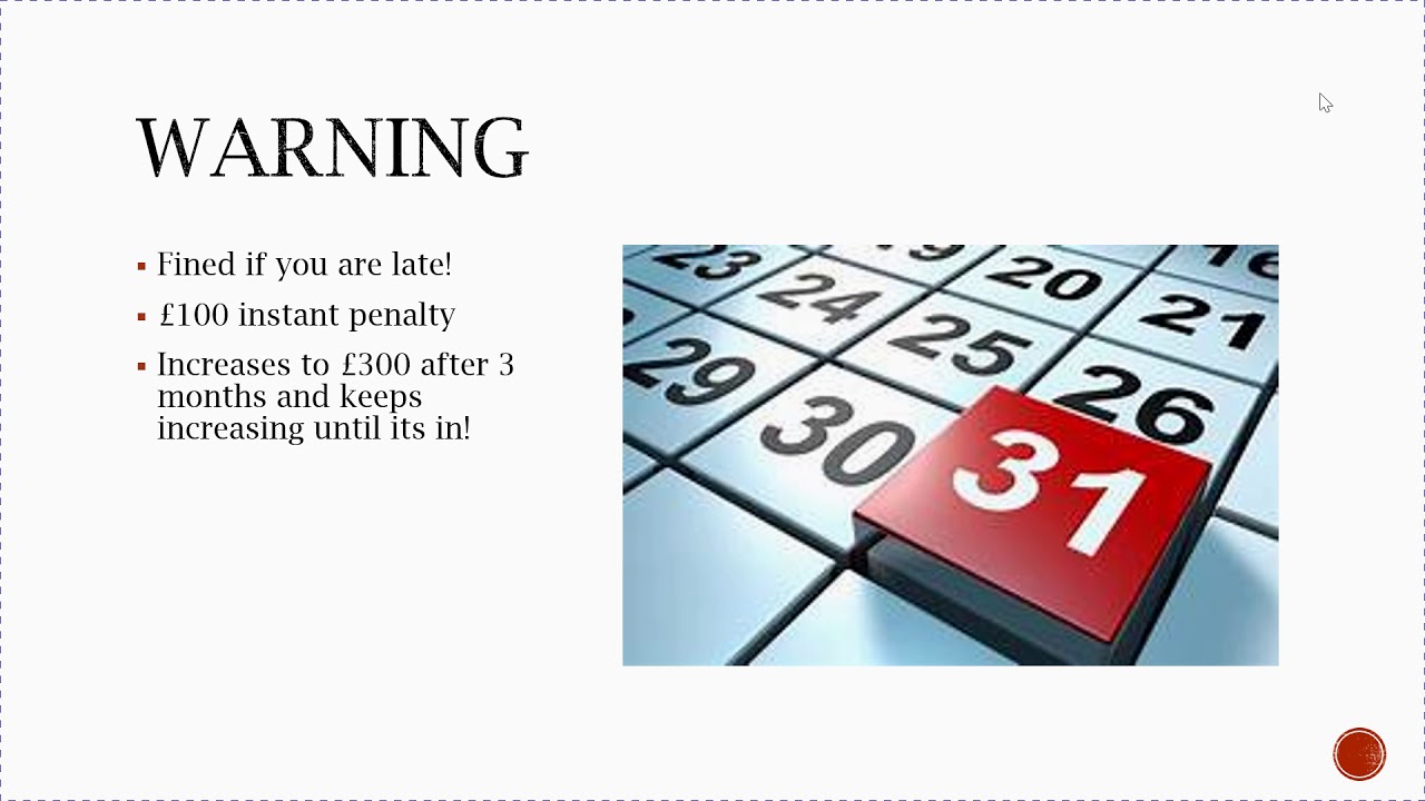 What is the 31st January deadline? (And should I be worried?) - YouTube