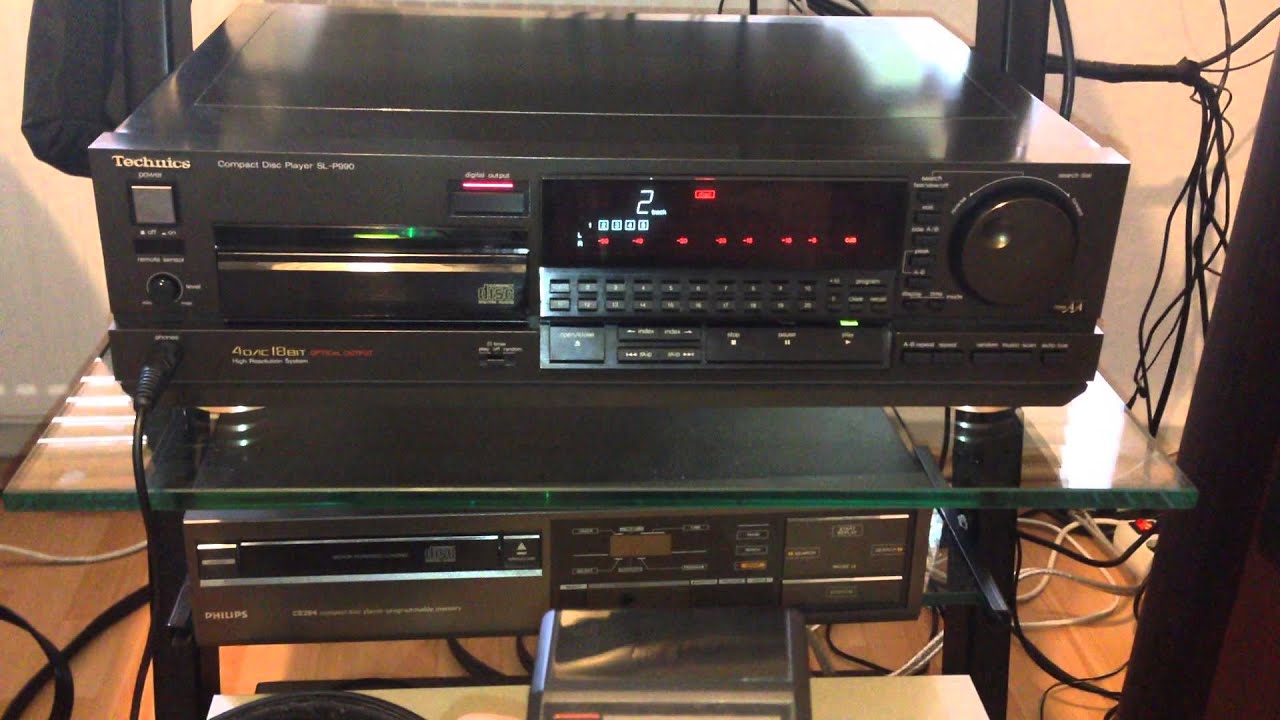 Technics SL-P990 High-End CD-Player - YouTube