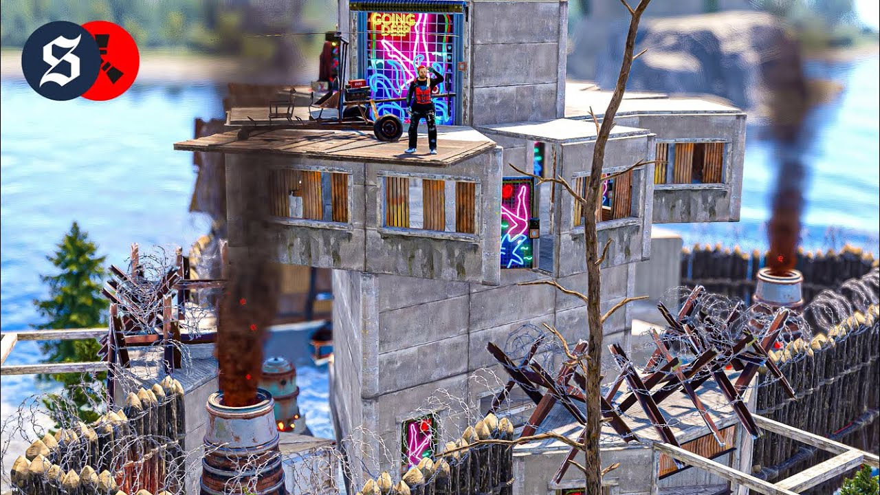 I'm building an OCEAN BASE and loving it 🌊 - RUST SOLO #5 S127 - YouTube