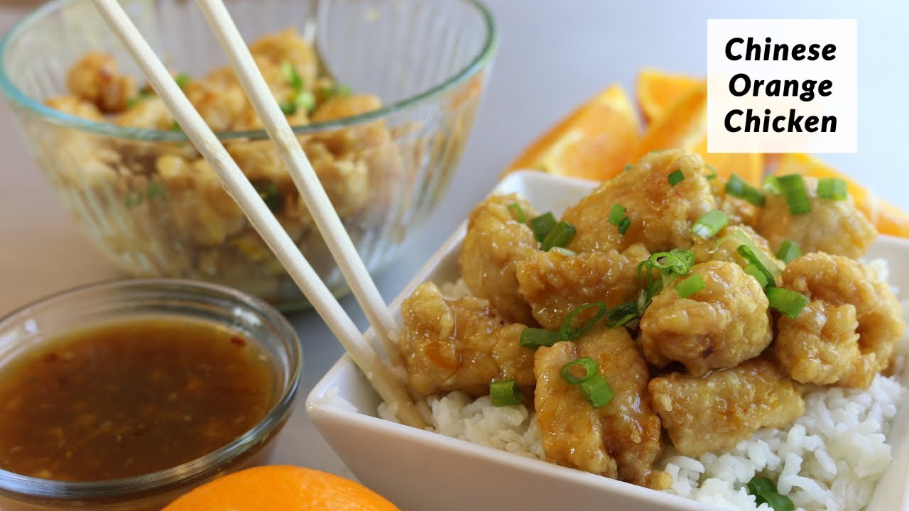 How to Make Chinese Orange Chicken AT HOME | BETTER THAN TAKEOUT! - YouTube