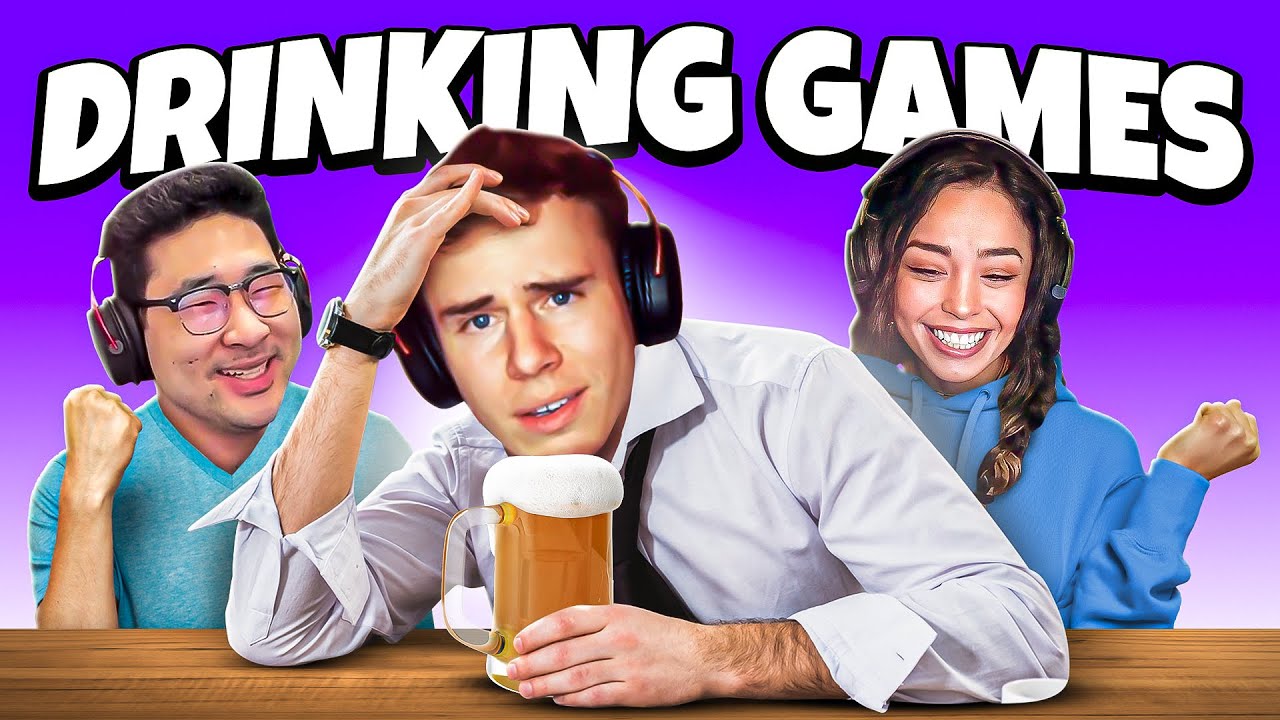 I Was Tricked Into a Drinking Game I CANNOT Win - YouTube