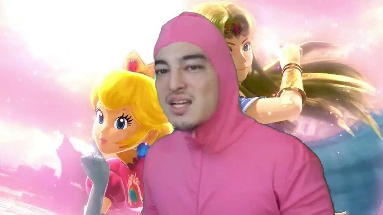 PINK GUY thinks that Super Smash Bros. Ultimate is a F@#King piece of a ...
