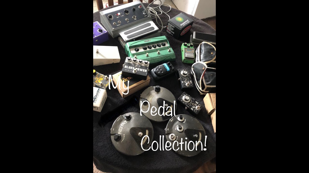 MY GUITAR PEDAL COLLECTION...all the keepers! - YouTube