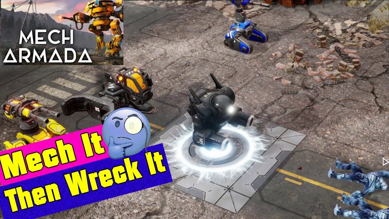 Mech It n' Wreck It * Mech Armada : The Mech Deck Building Game - YouTube