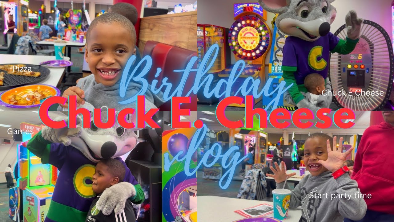 Chuck E Cheese Family Fun With Indoor Rides And Games For Kids | 5th ...