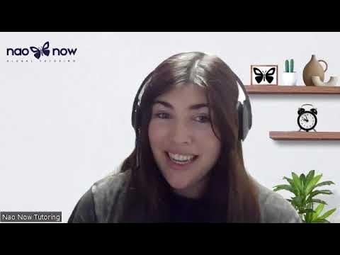 Nao Now Mentor Caitlyn Introduction Video - YouTube