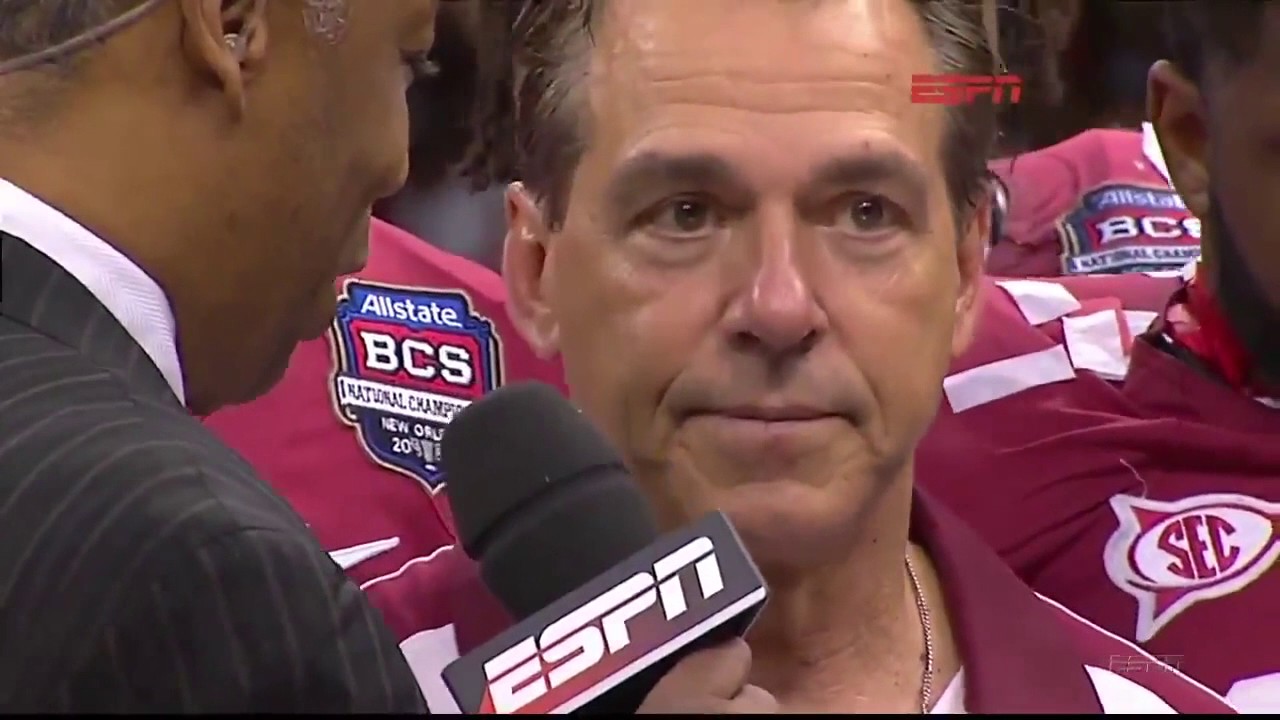 2012 BCS National Championship Trophy Presentation - YouTube