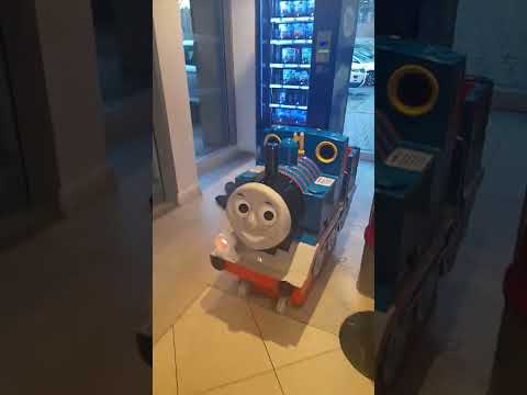 R.G Mitchell Mini Thomas The Tank Engine Kiddie Ride (Still Mute!!!) - YouTube