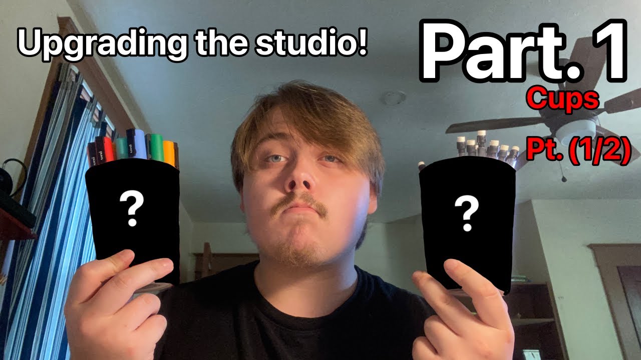 Upgrading the studio with better cups! pt.1 - YouTube
