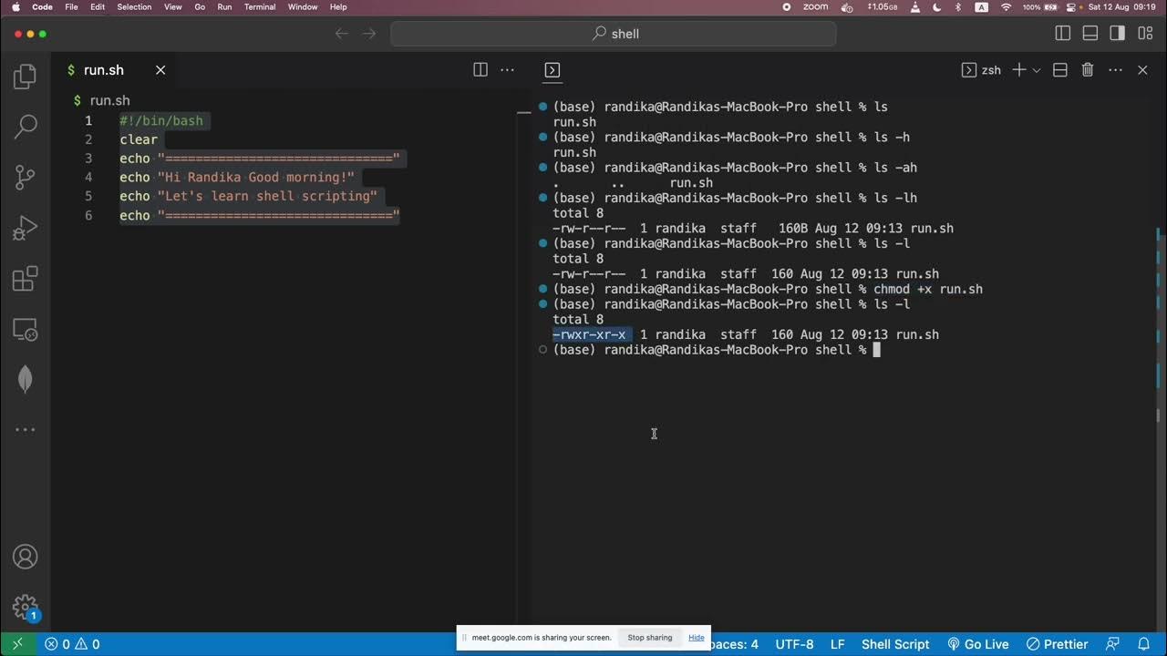 04. Shell Scripting basic (NO AUDIO) - YouTube