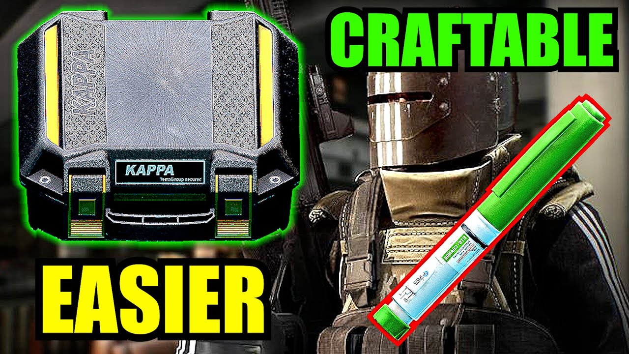Easier Kappa Container & Track Suit, ETG Craft Unlock, Faster Skill ...