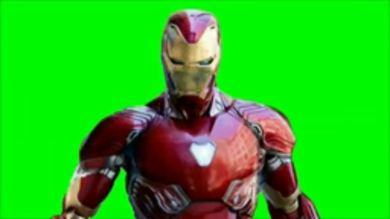 Iron man green screen & avengers - YouTube
