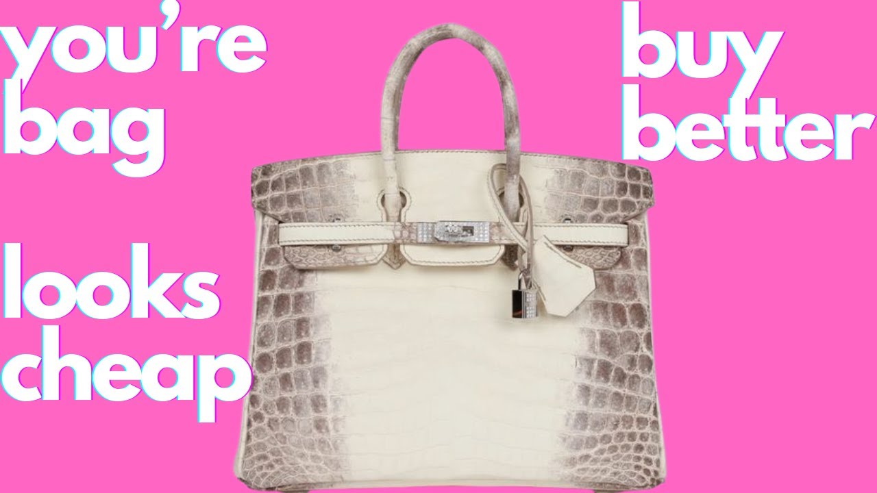 7 Reasons Your Bag Looks CHEAP Styling Tips and Shopping Hacks - YouTube